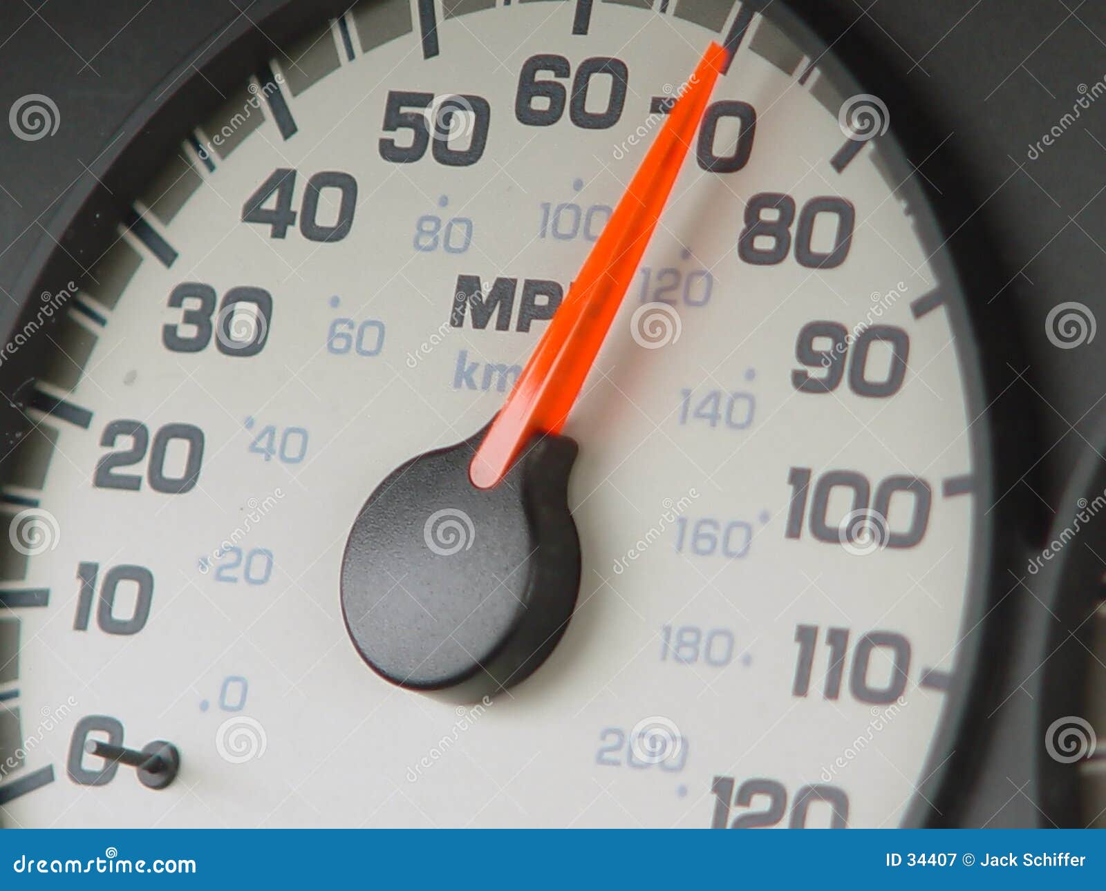 Speedometer stock image. Image of fast, instrument, dash - 34407