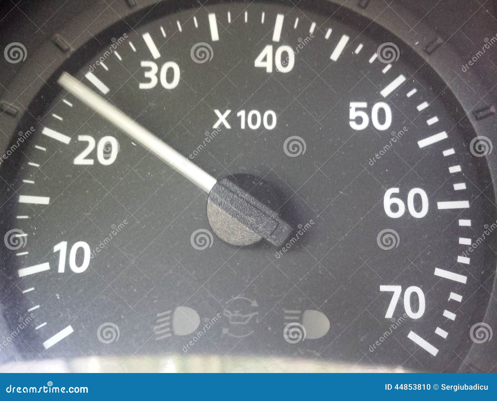 Speedometer photo stock. Image du vitesse, vieux, rotation - 44853810