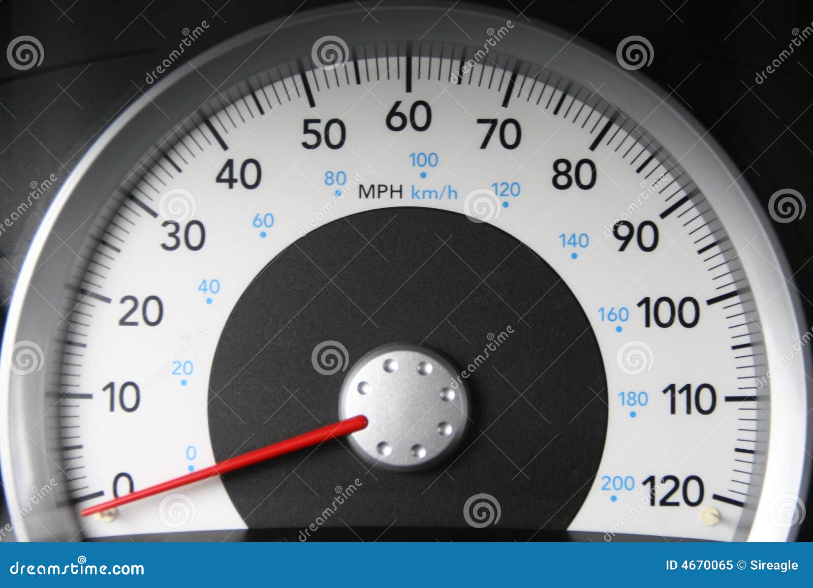 Speedometer stock image. Image of blue, black, needle - 4670065