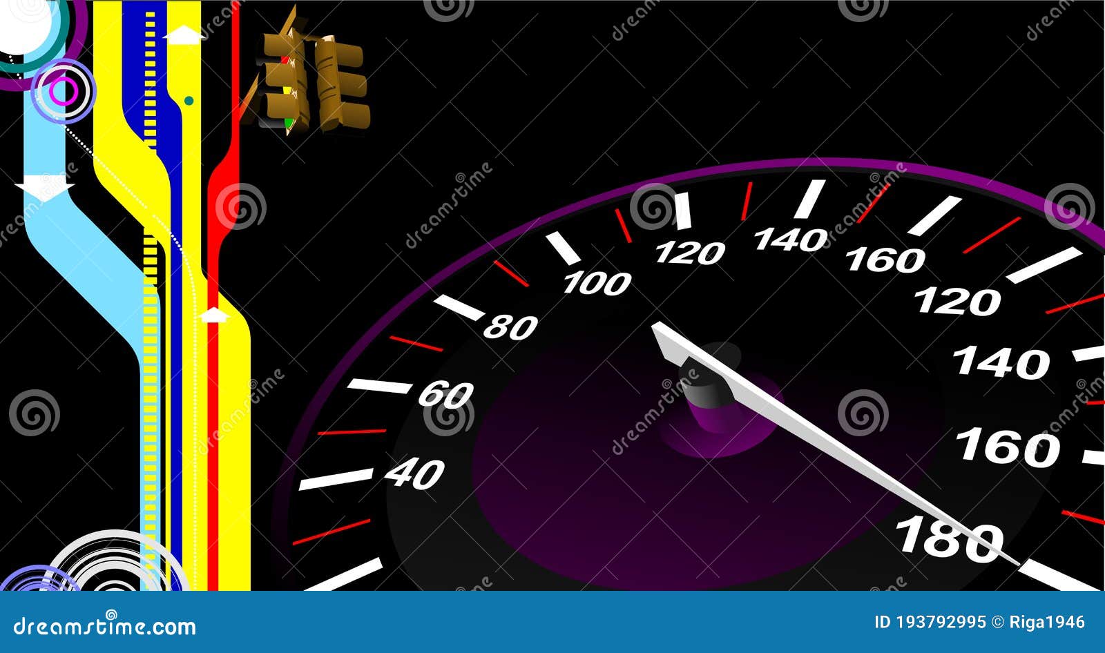 Man Accelerating At Race Start, Male Sportsman Running The Track In Red ...