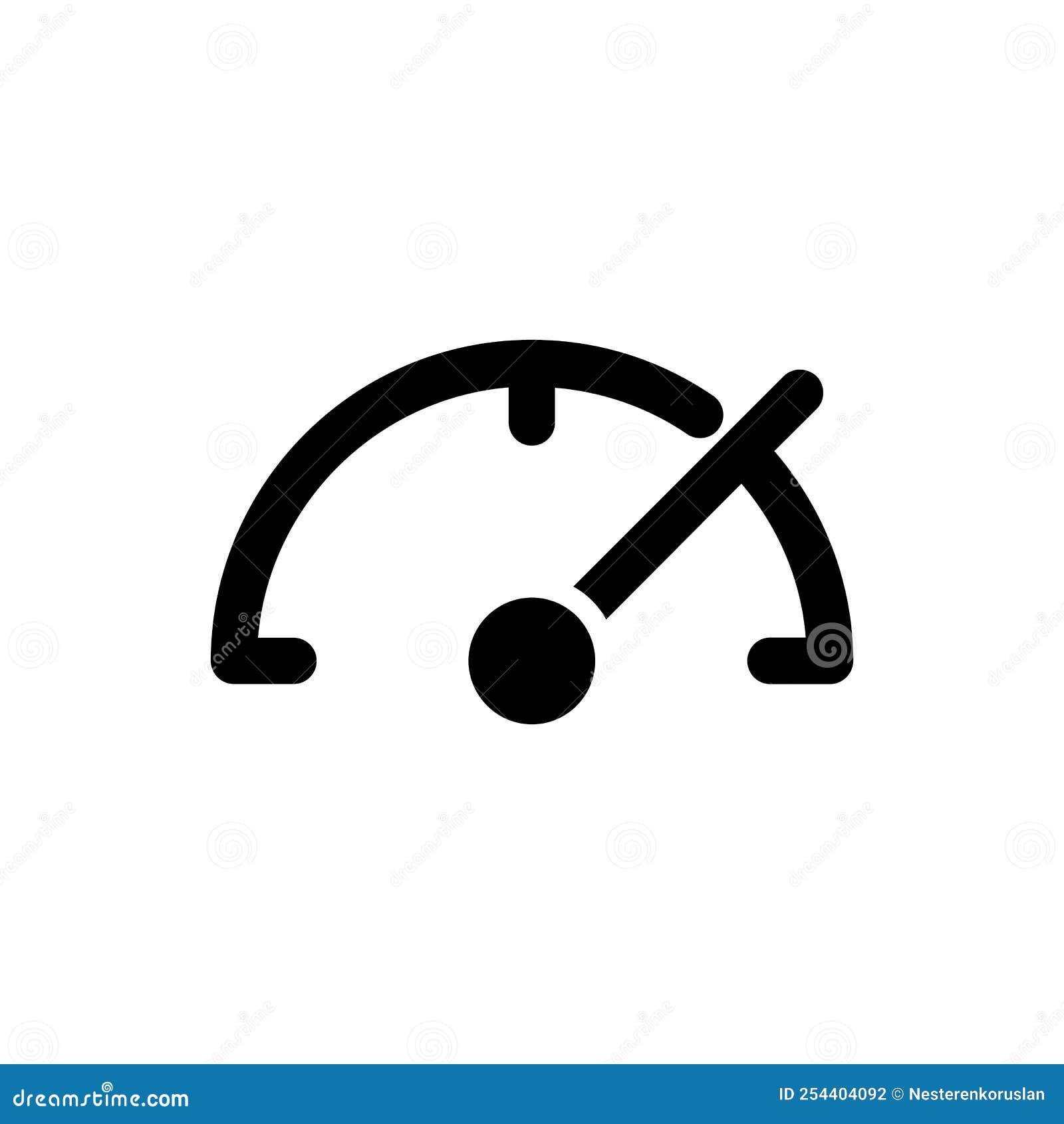 Speedometer Black Icons. Speed Dashboard Gauge Symbol, Flat Device Upload And Download Indicator ...