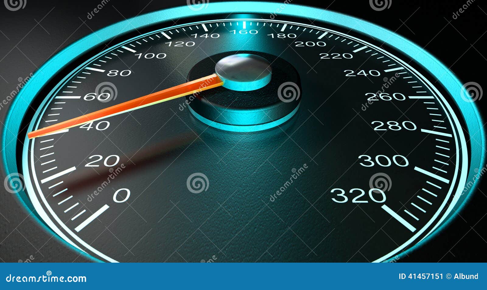 Speedometer Blue Fast Speed Stock Illustration - Illustration of copy ...