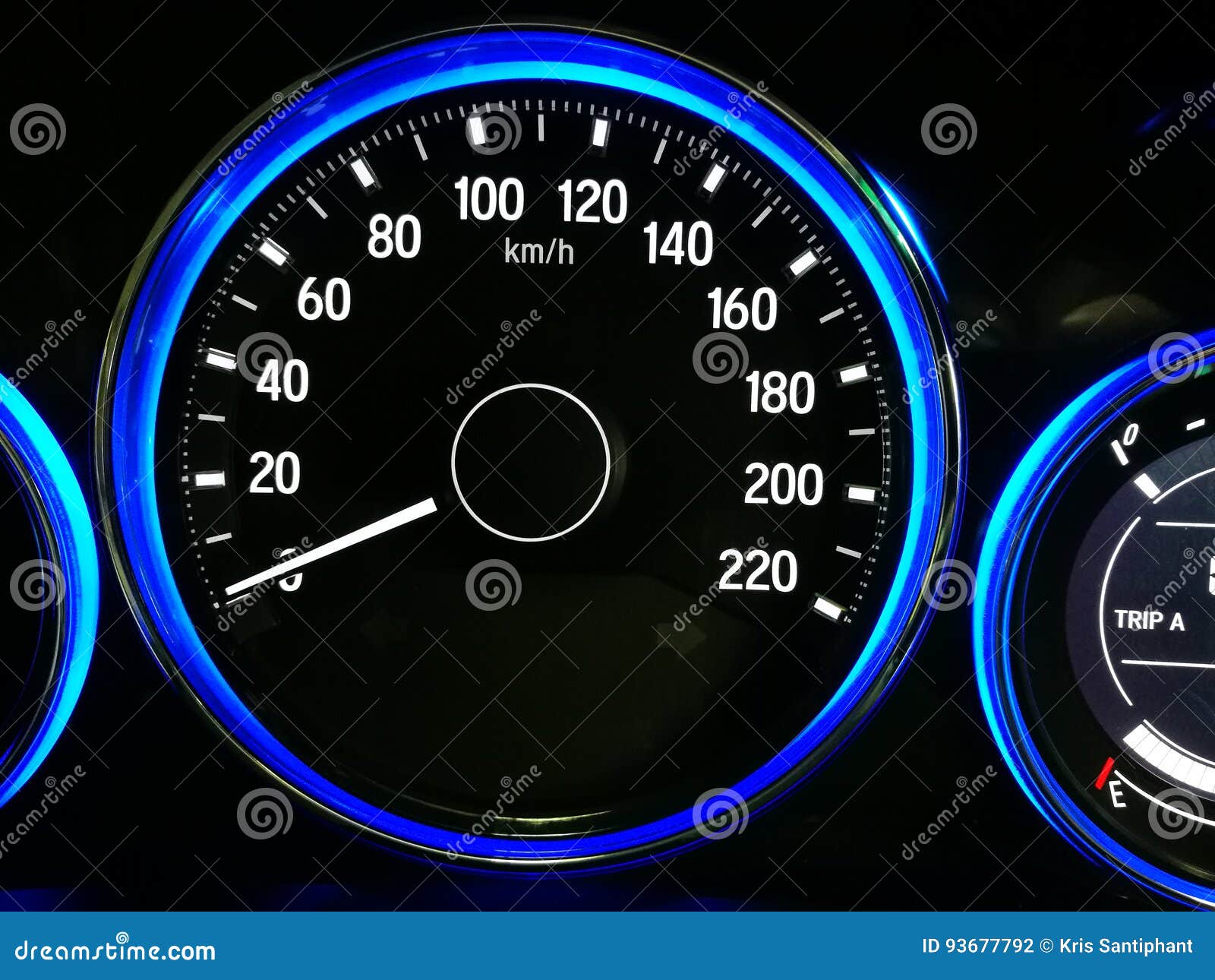 Speedometer stock photo. Image of transport, indicator - 93677792