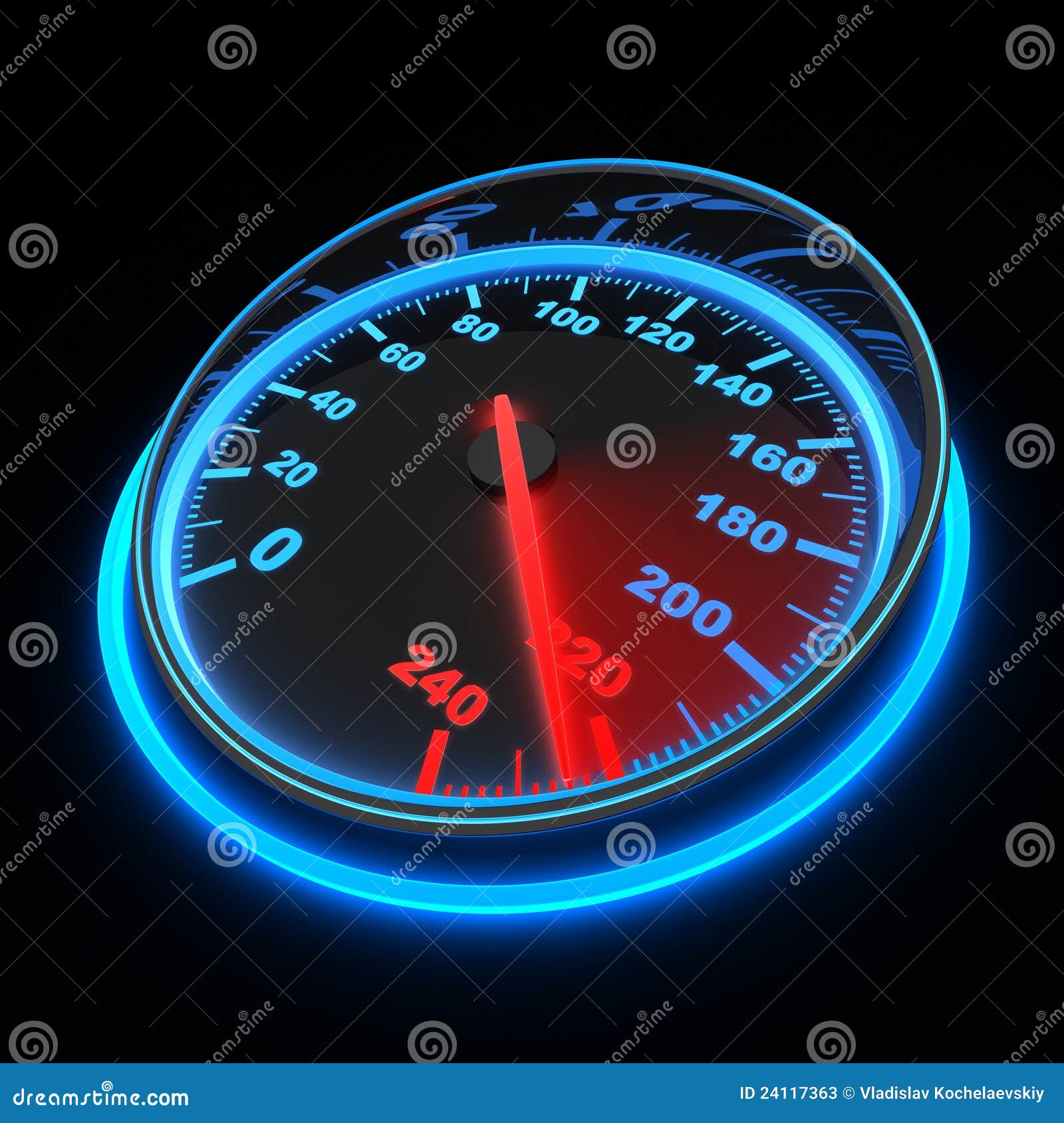 Done Speedometer Tracking Progress Destination Stock Photography ...