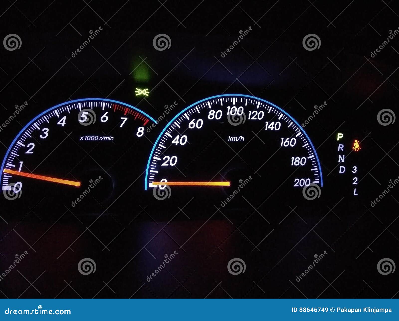 Speedometer stock image. Image of engine, lifestyle, speed - 88646749