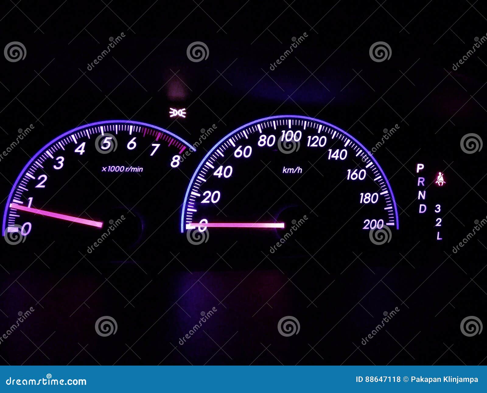 Speedometer stock photo. Image of meter, gauge, kilometer - 88647118