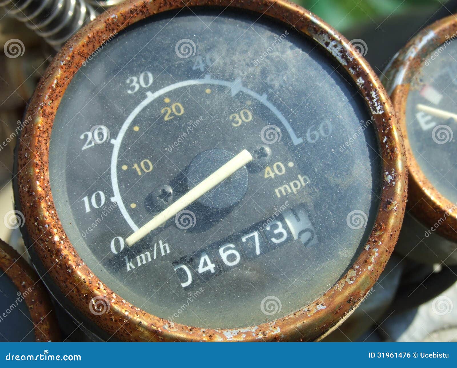 Speedometer stock photo. Image of close, scooter, limit - 31961476