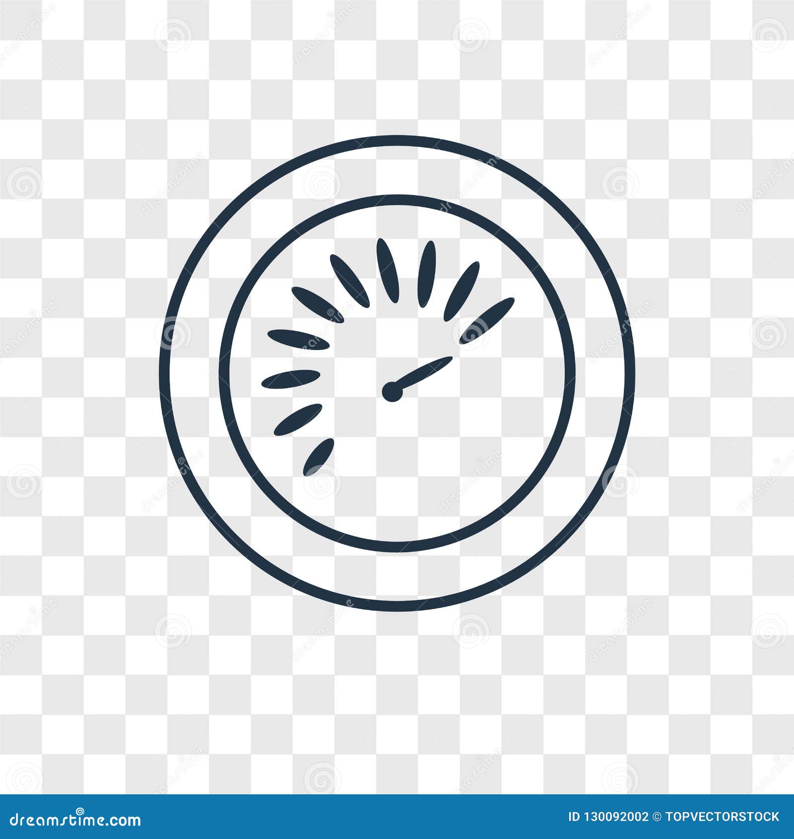 Car Speedometer At Transparent Background. Speedometer With Speed Scale ...