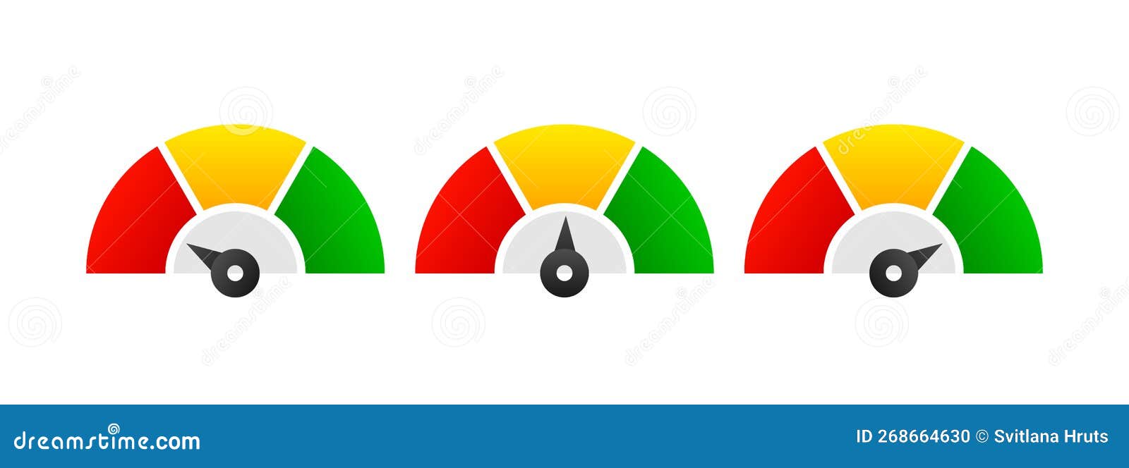 Scale Level Measurement Monitor Display. Seven Level Meter. Level Step ...