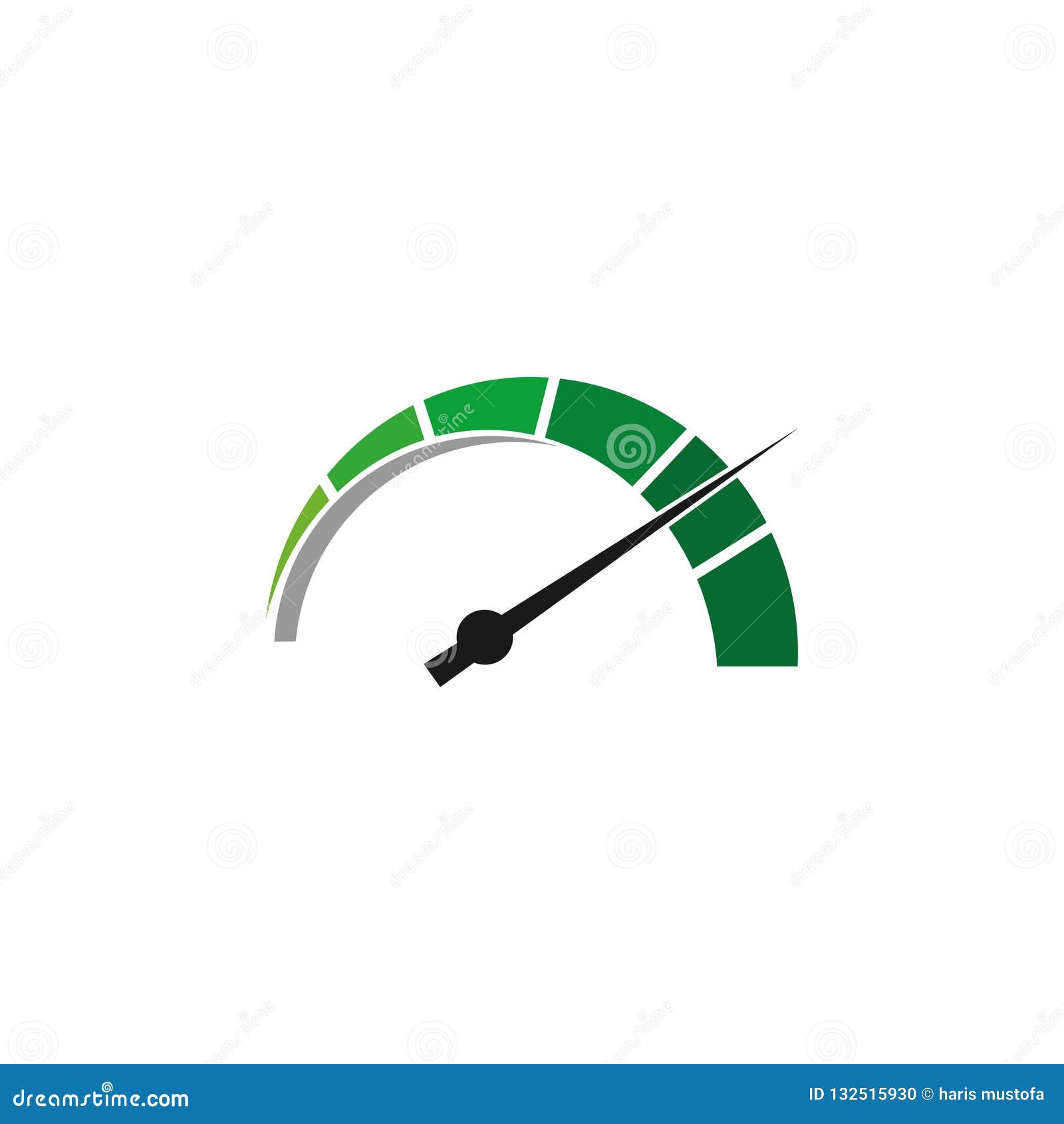 Speedometer Graphic Design Template Vector Illustration Isolated Stock ...