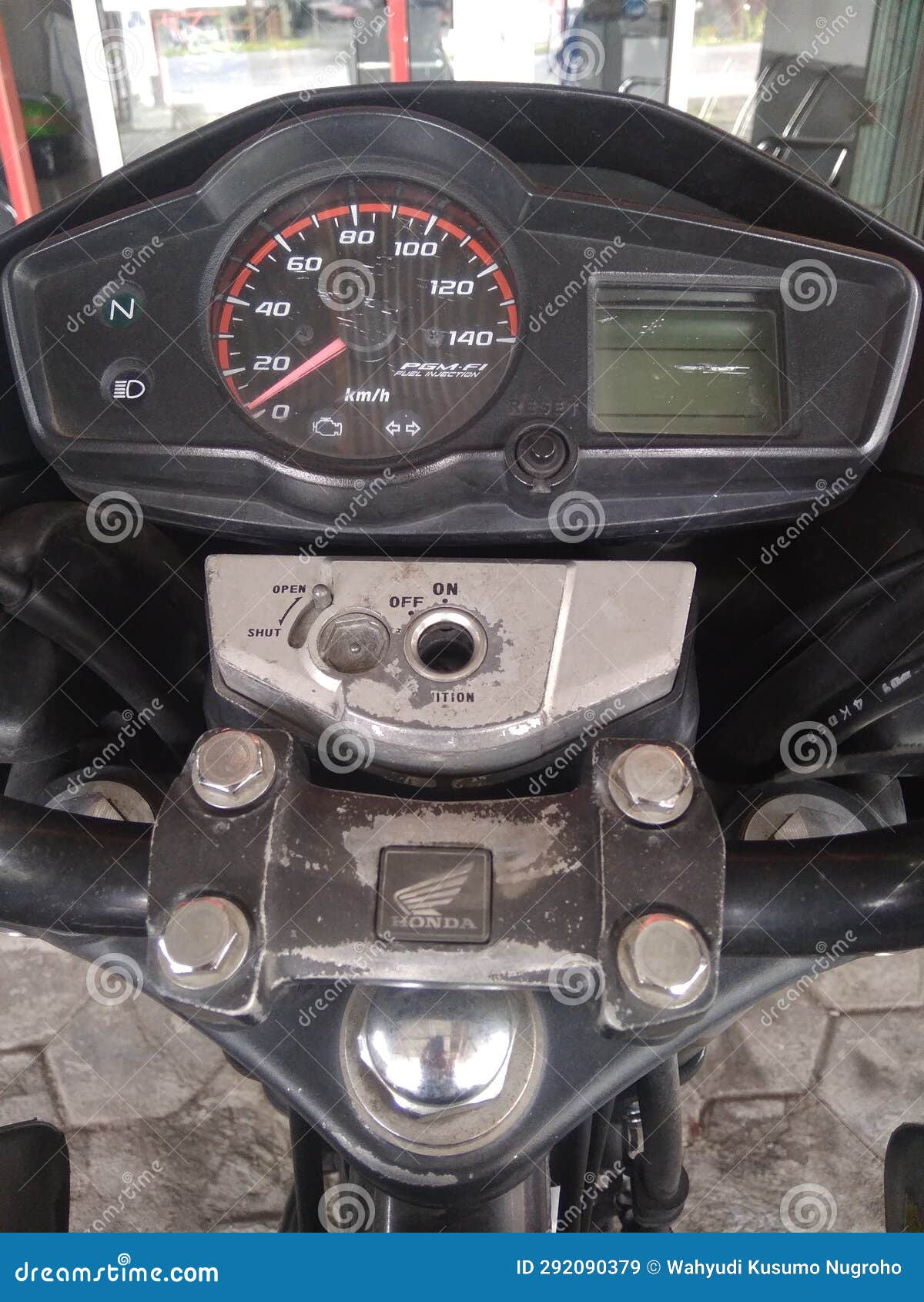 Speedometer Honda Verza editorial stock image. Image of honda - 292090379