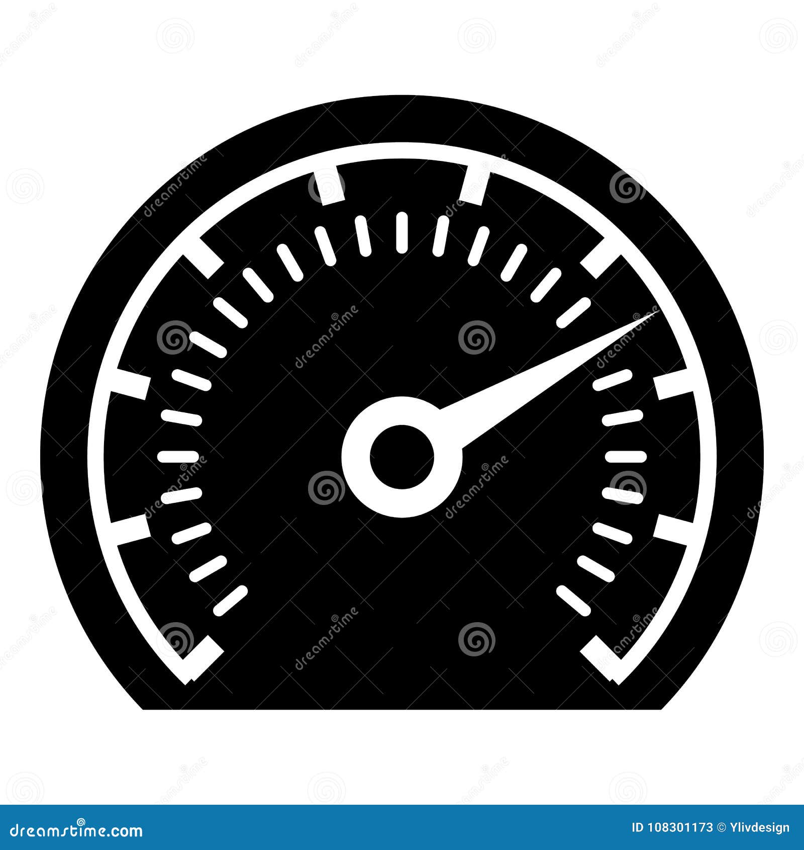 Simple Speedometer Vector