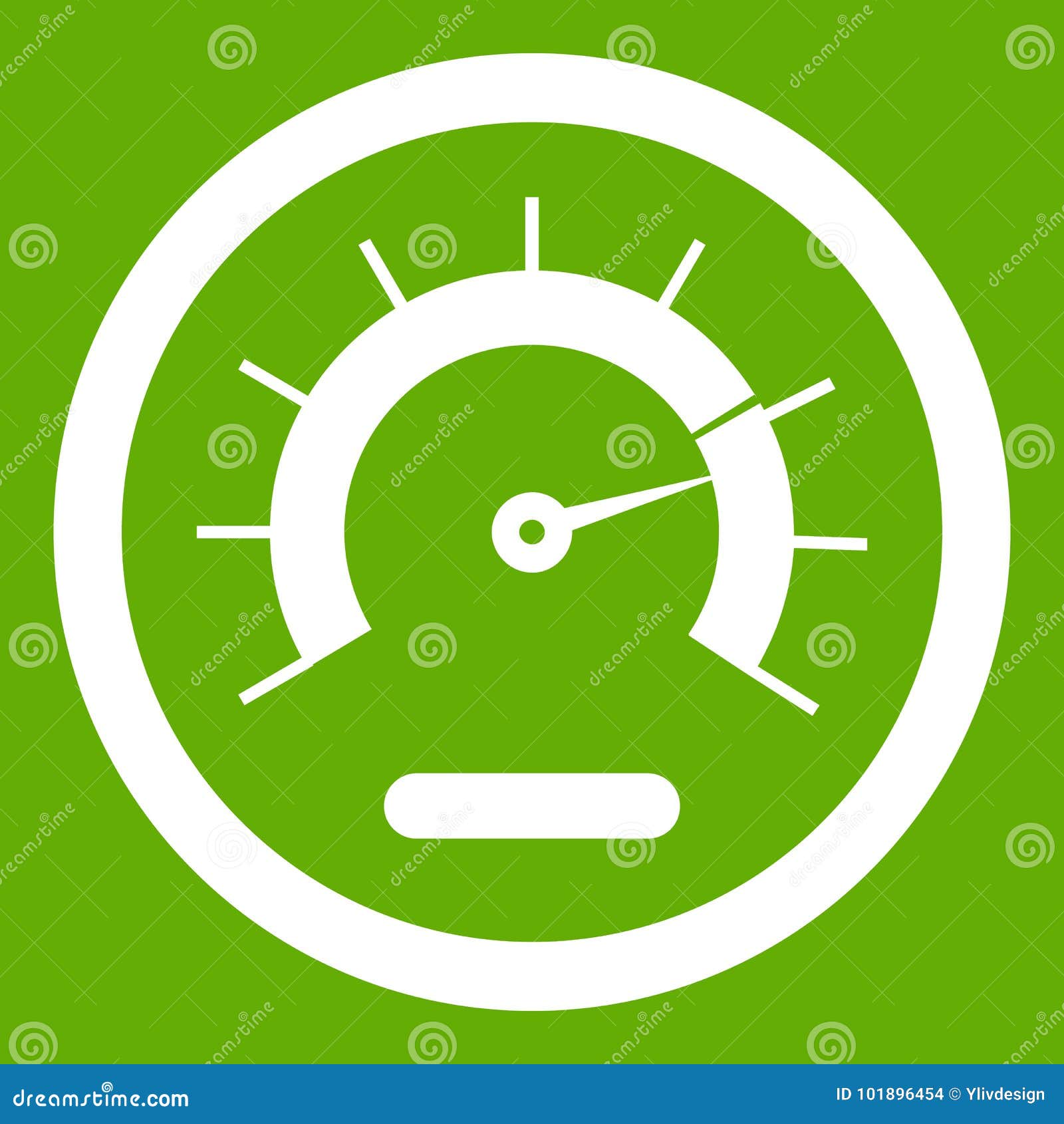 Speedometer On Green Background Cartoon Vector | CartoonDealer.com ...