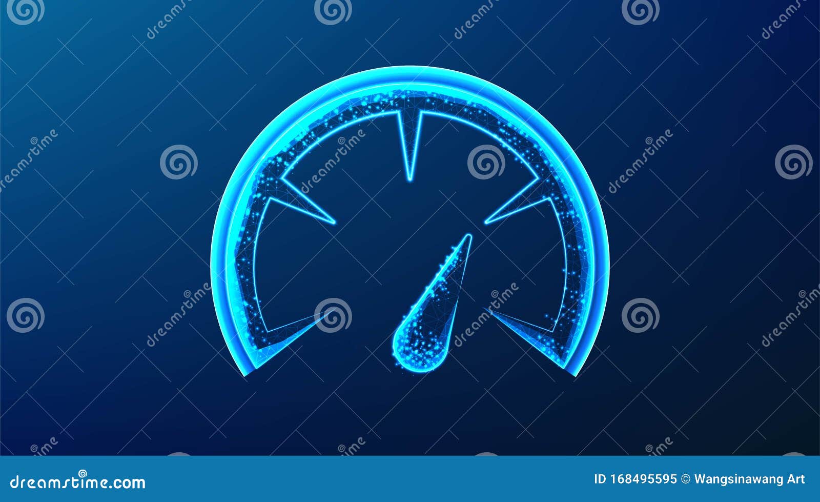 Speedometer Indicators. Power Meters, Fast Or Slow Internet Connection ...