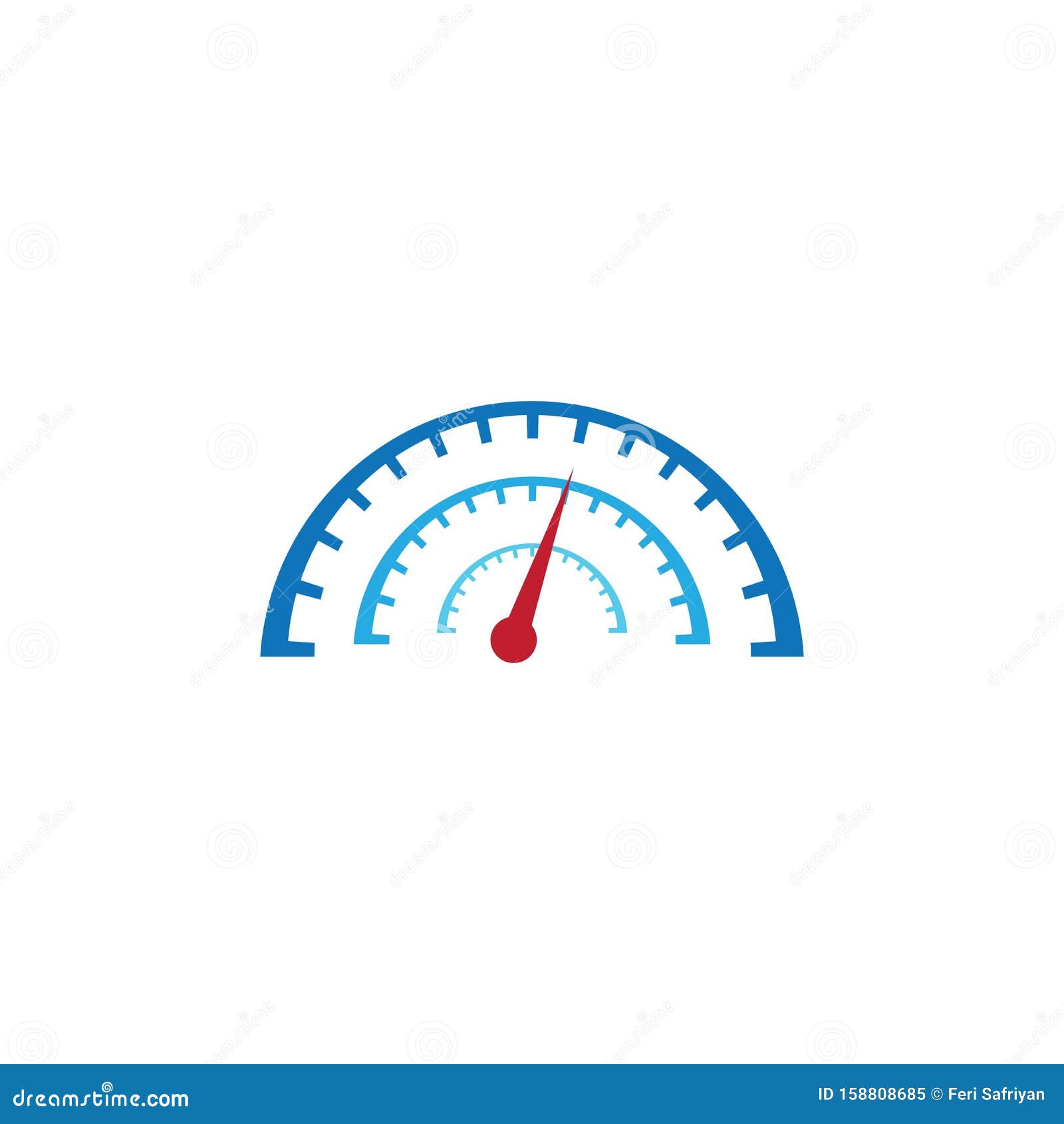 Speedometer Logo Illustration Stock Vector - Illustration of sign ...