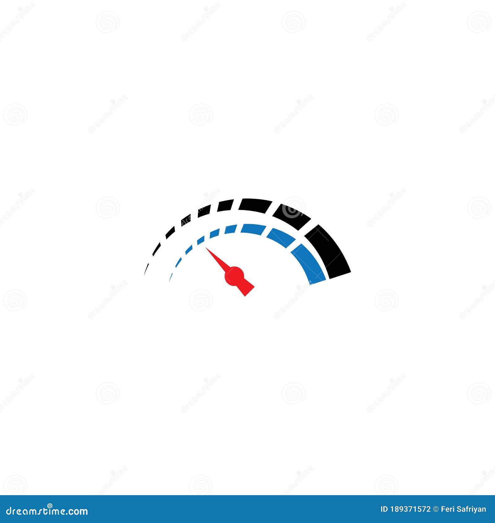 Speedometer Logo Illustration Stock Illustration - Illustration of ...