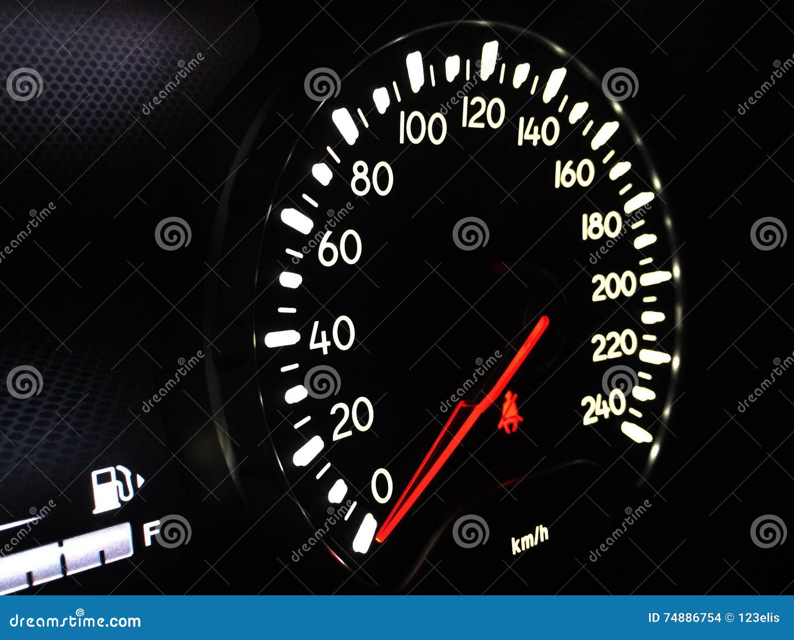 Speedometer stock photo. Image of automobile, auto, equipment - 74886754