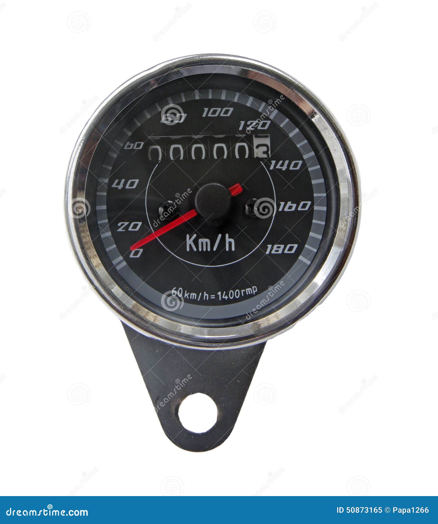 Speedometer of a Motorcycle Stock Image - Image of tachometer, drive ...