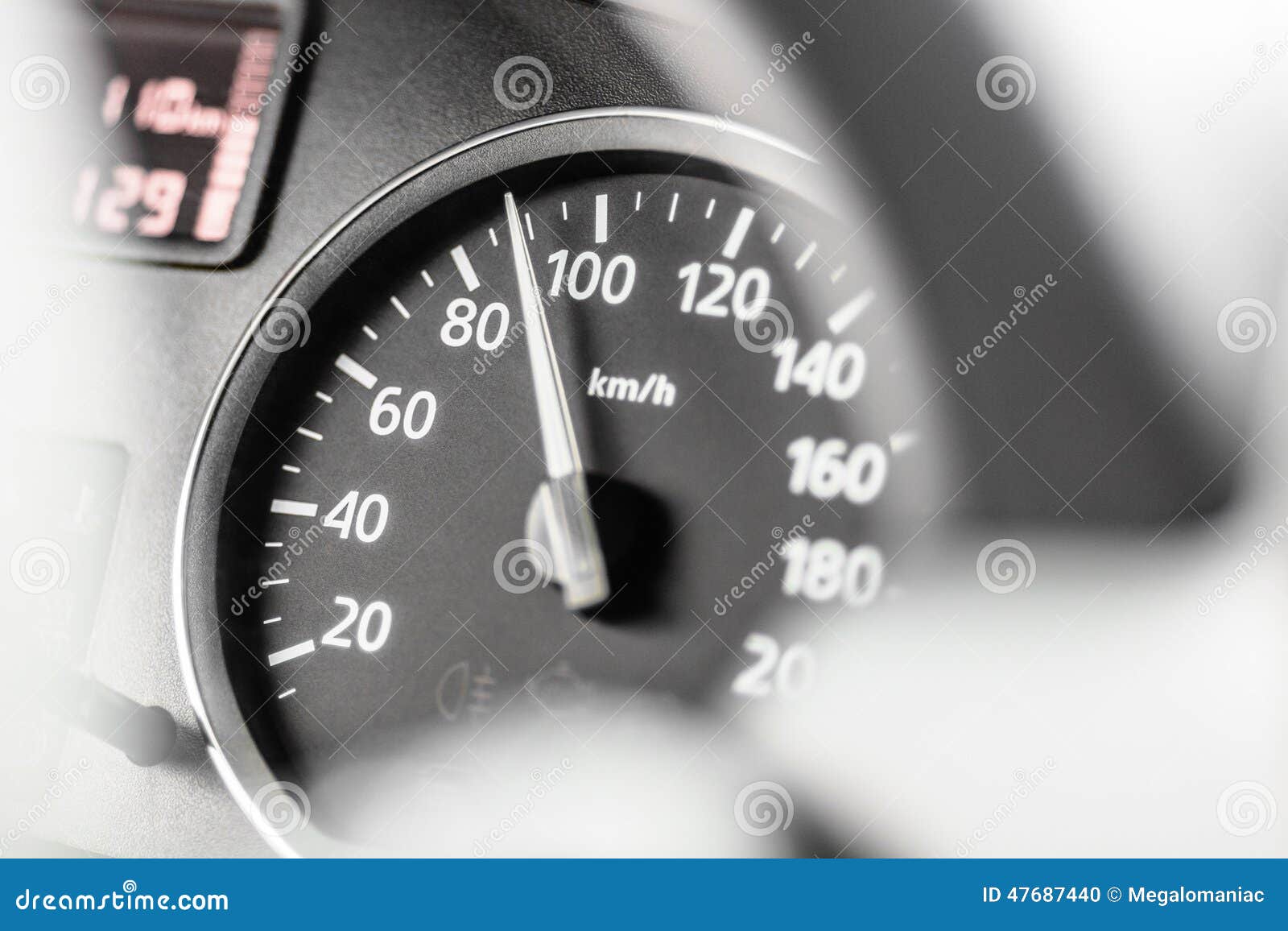 Speedometer stock photo. Image of speeding, showing, drive - 47687440