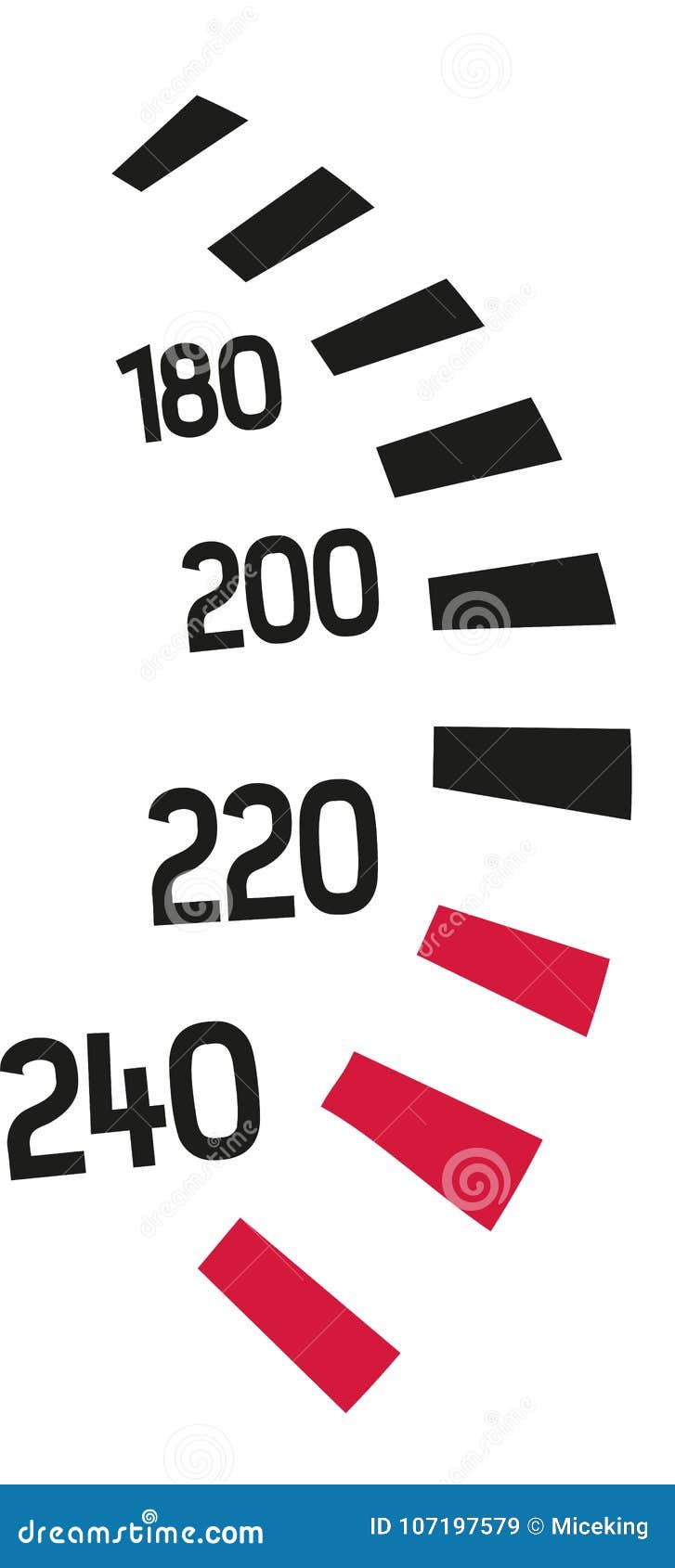 Speedometer racing icon stock vector. Illustration of pictogram - 107197579