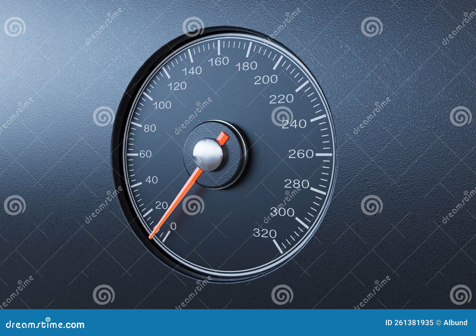 Speedometer Slow stock illustration. Illustration of dial - 261381935