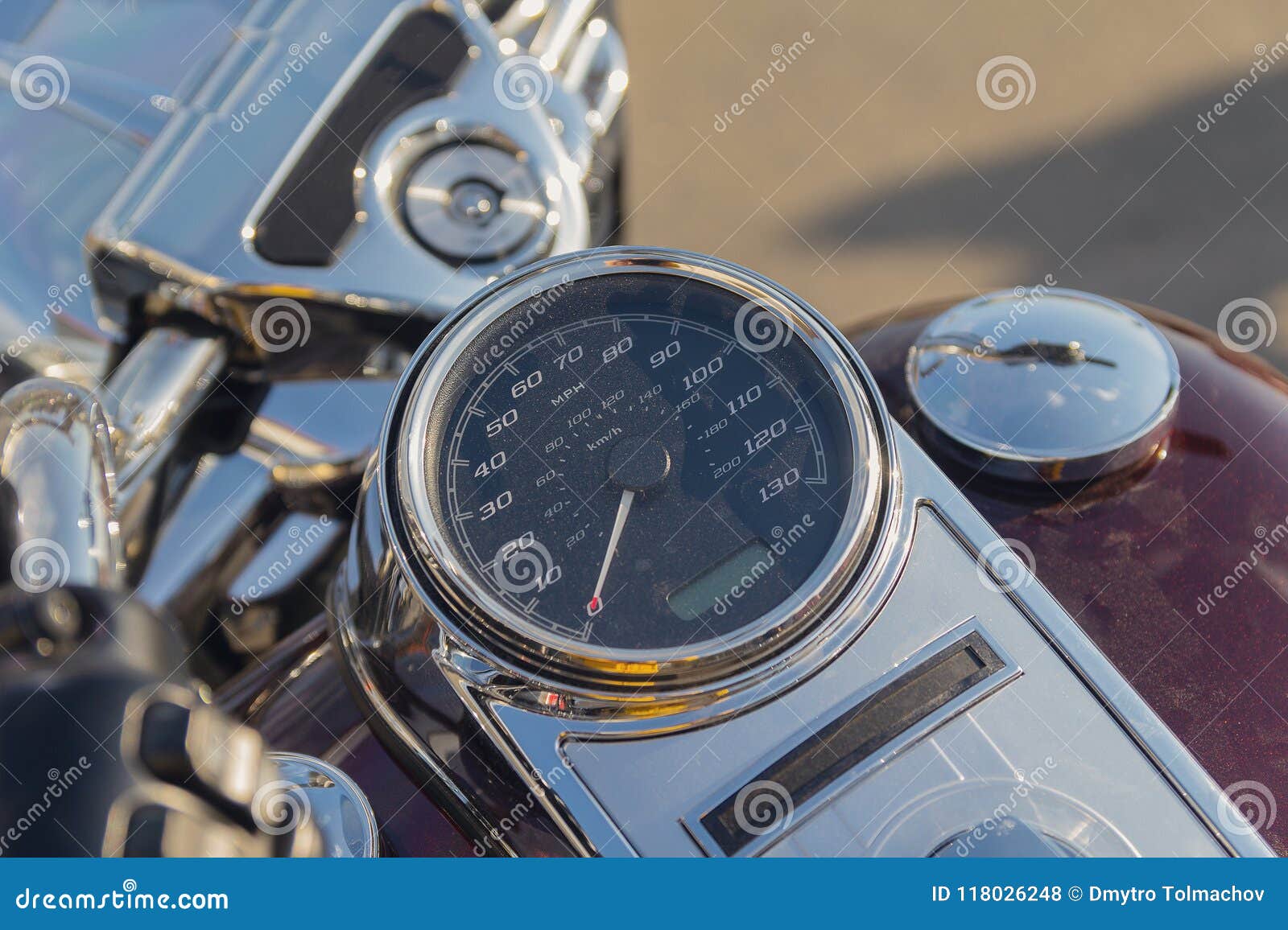 Speedometer, Steering Wheel and Gas Tank Beautiful Classic Motorcycle ... Speedometer, Steering Wheel and Gas Tank Beautiful Classic Motorcycle ...