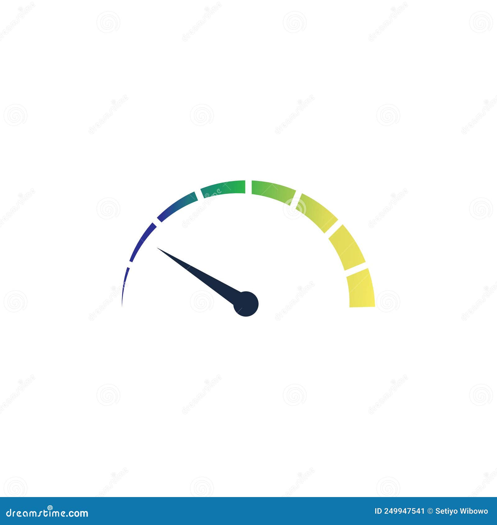 Speedometer Vector Graphic Design Illustration Template Stock Vector ...