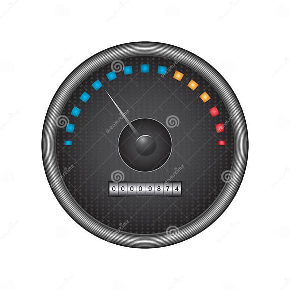Speedometer. Vector Illustration Decorative Design Stock Vector ...