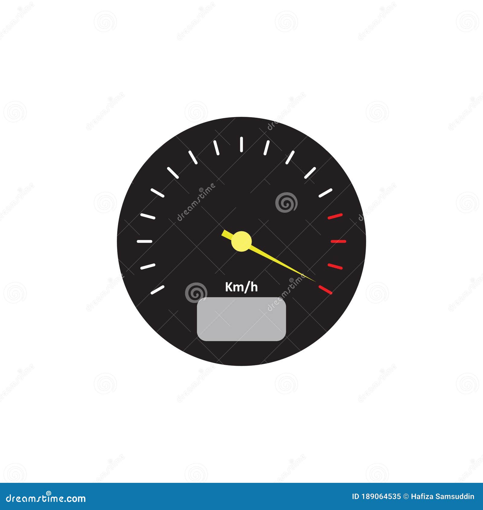 Speedometer. Vector Illustration Decorative Design Stock Vector ...
