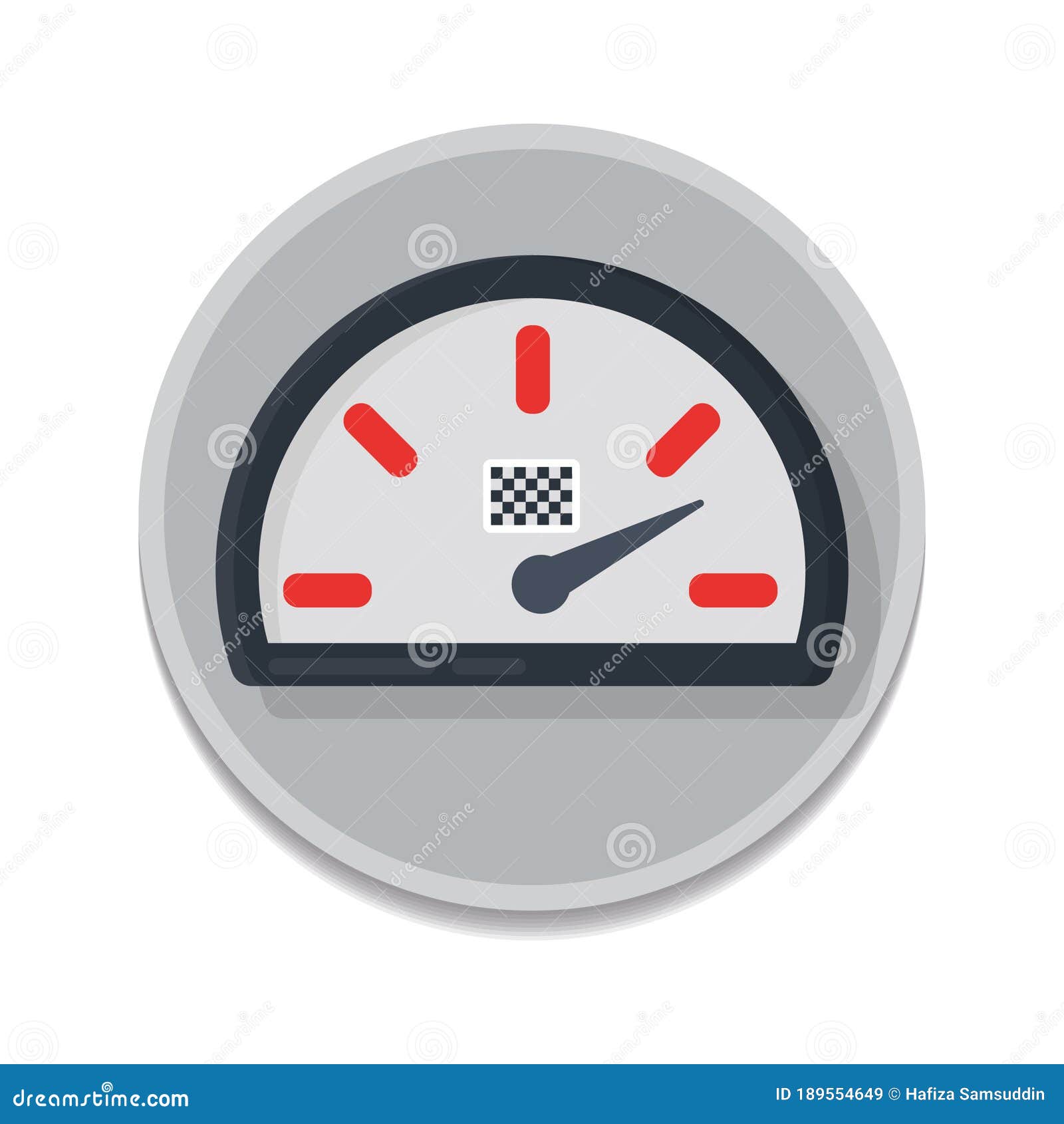 Speedometer. Vector Illustration Decorative Design Stock Vector ...