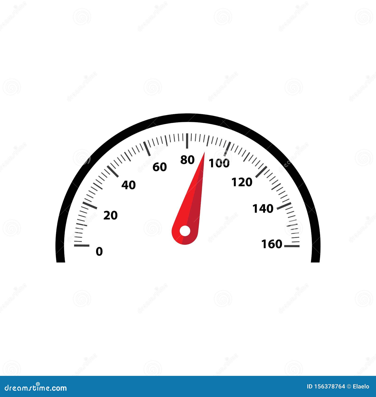 Speedometer Vector Illustration Stock Vector - Illustration of ...