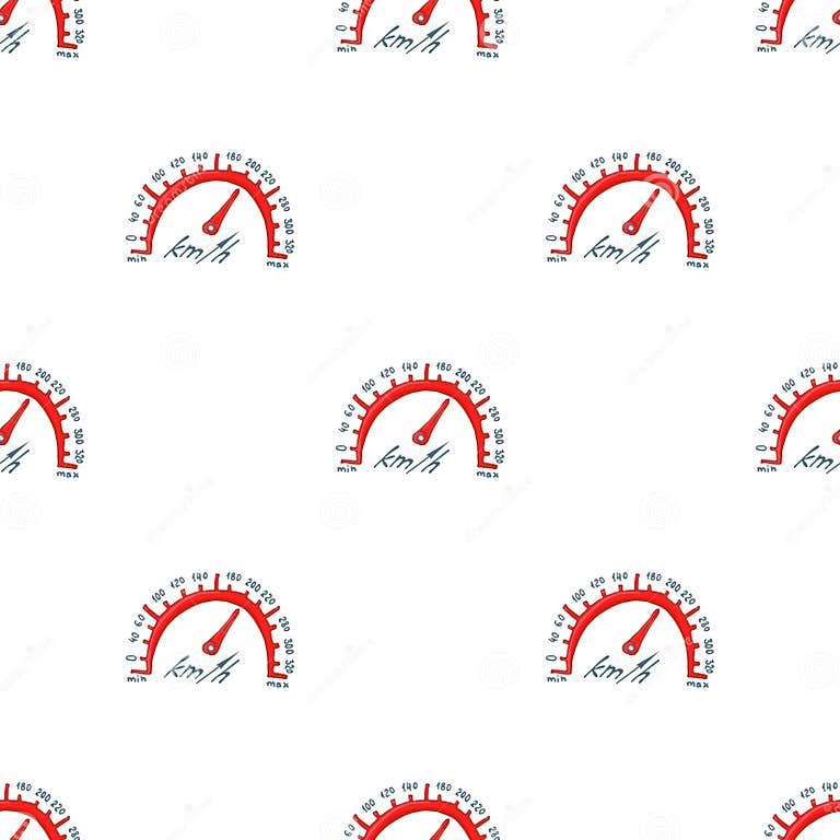 Speedometr Pattern Seamless Vector Stock Vector - Illustration of ...