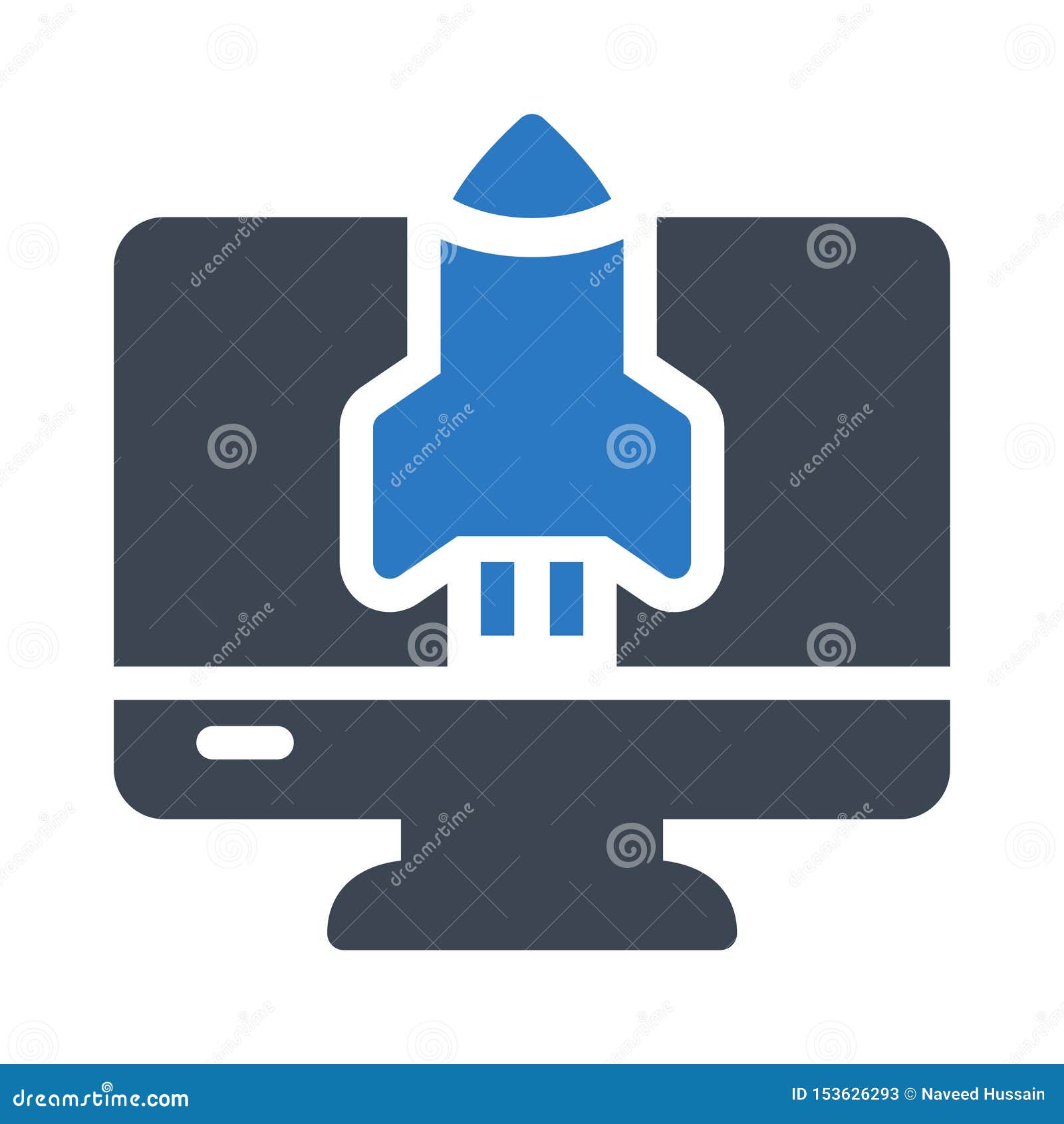 Speedup Glyph Colour Vector Icon Stock Vector - Illustration of ...