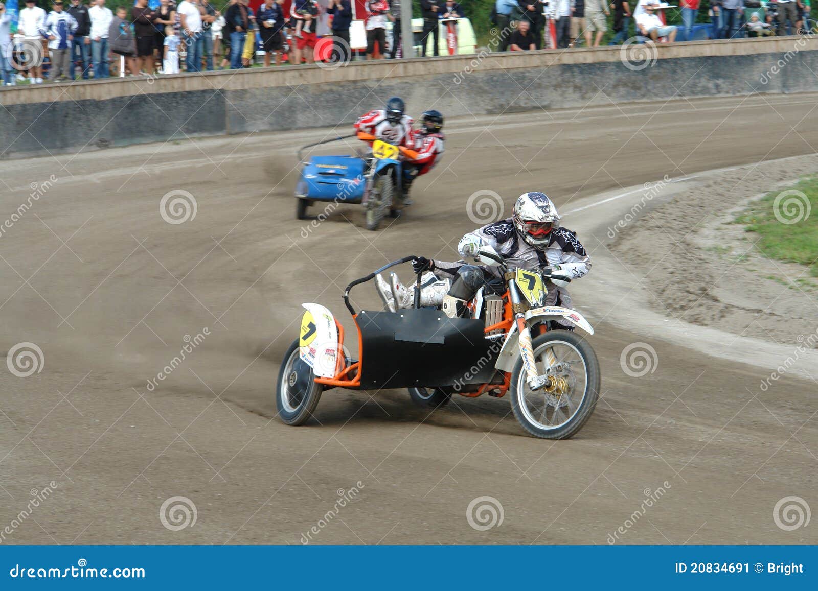 Speedway Sidecar Bikes editorial photo. Image of pilot - 20834691