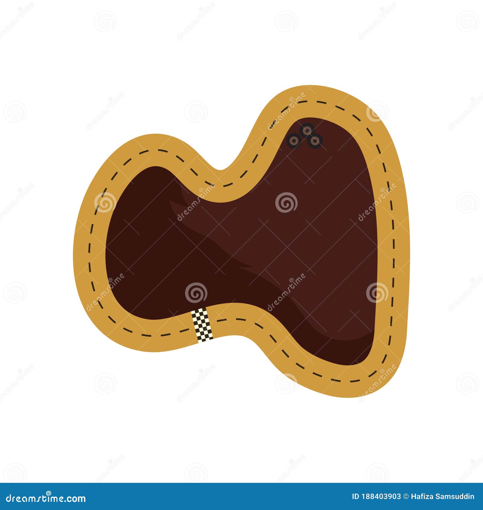 Speedway. Vector Illustration Decorative Design Stock Vector ...