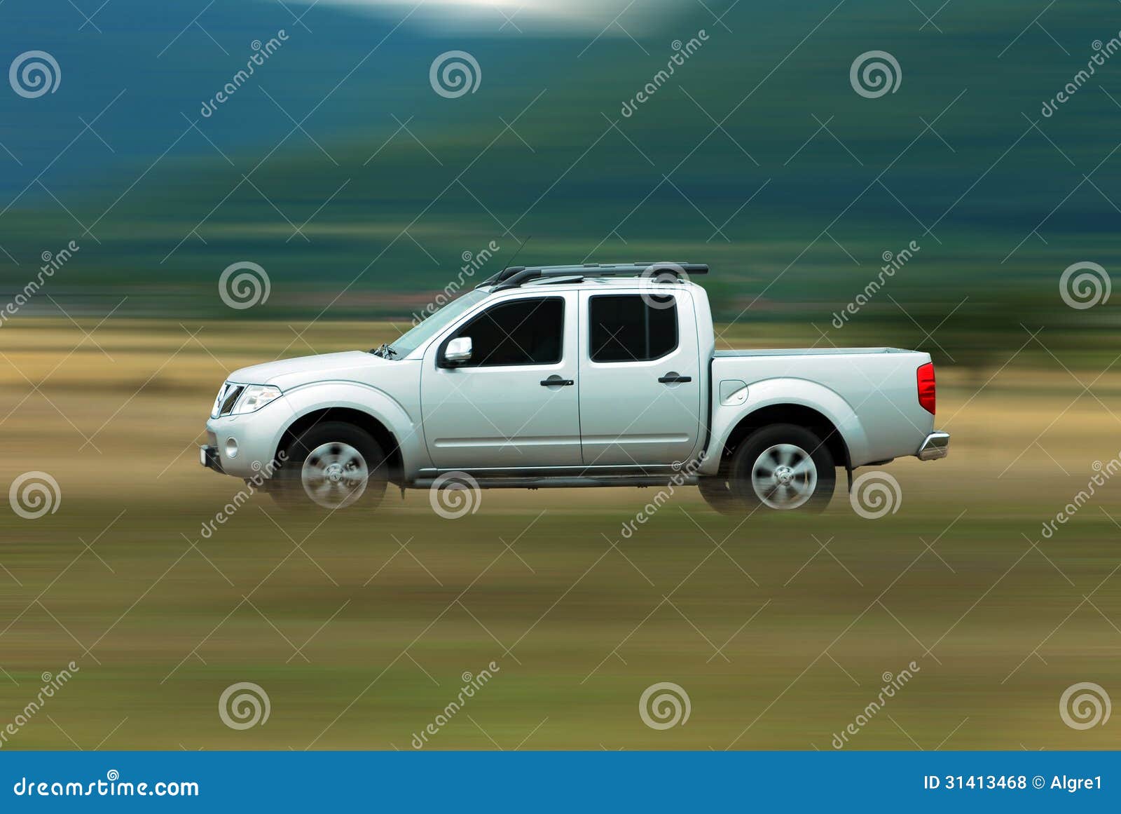 Speedy pick-up stock photo. Image of highway, sedan, move - 31413468