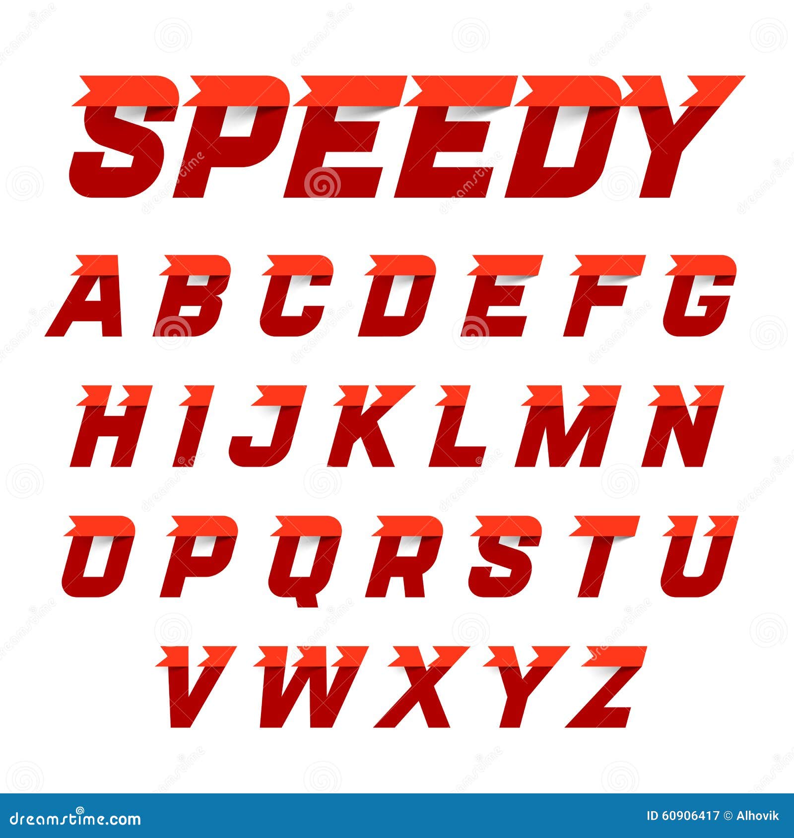 Speedy style alphabet stock vector. Image of element - 60906417 Speedy style alphabet stock vector. Image of element - 60906417