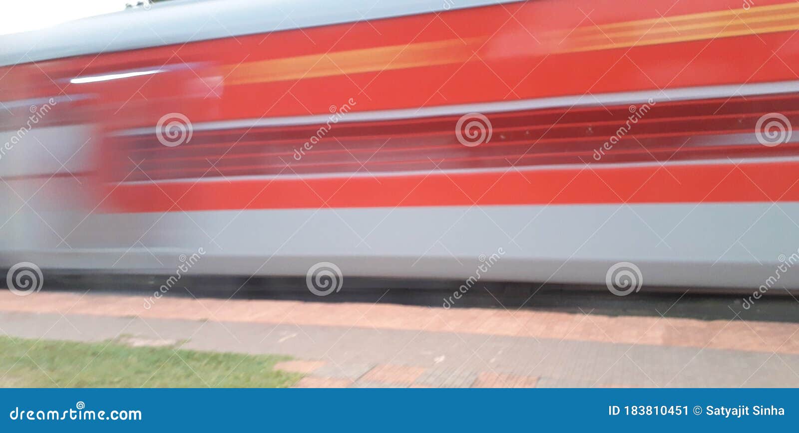 Speedy train stock image. Image of fast, passed, indian - 183810451