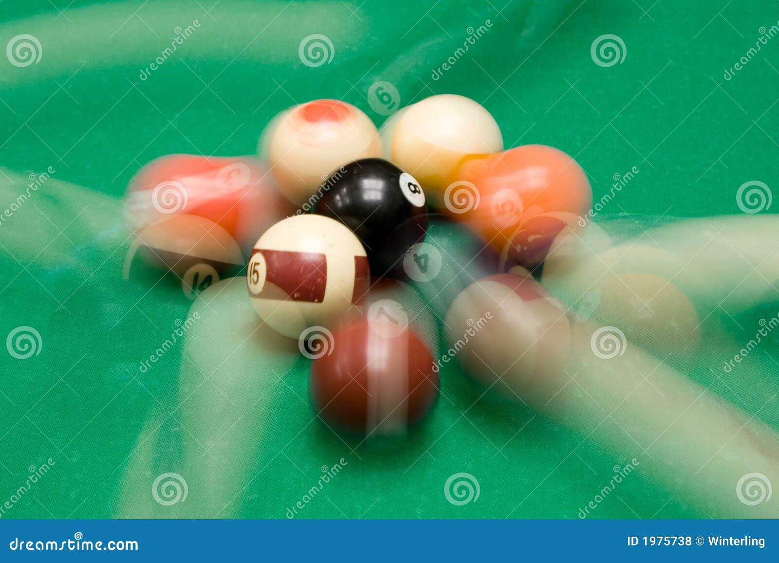 Speel Biljart stock foto. Image of spel, wedstrijd, activiteit - 1975738