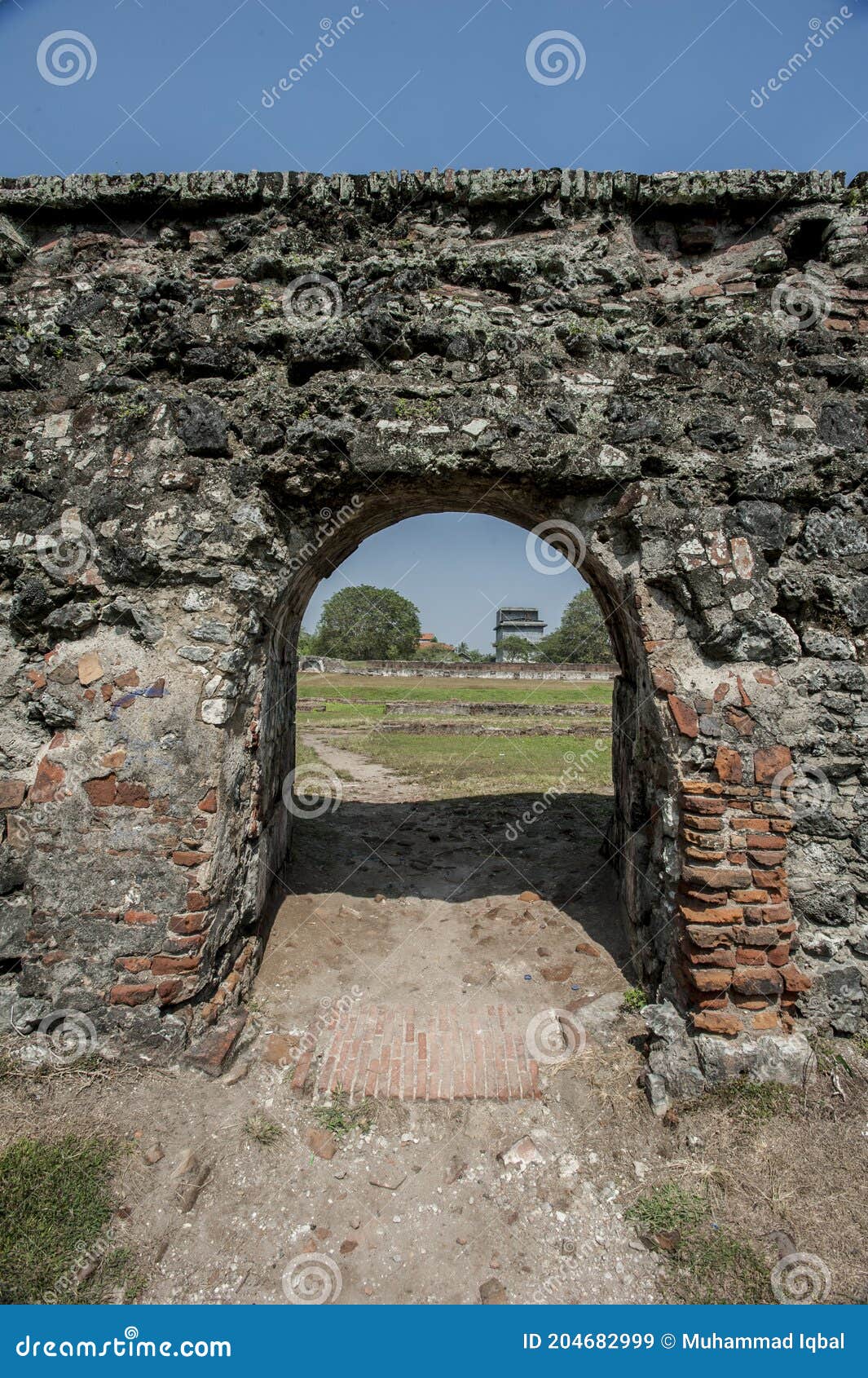 Speelwijk Fort, at Banten, West Java Editorial Stock Image - Image of ...