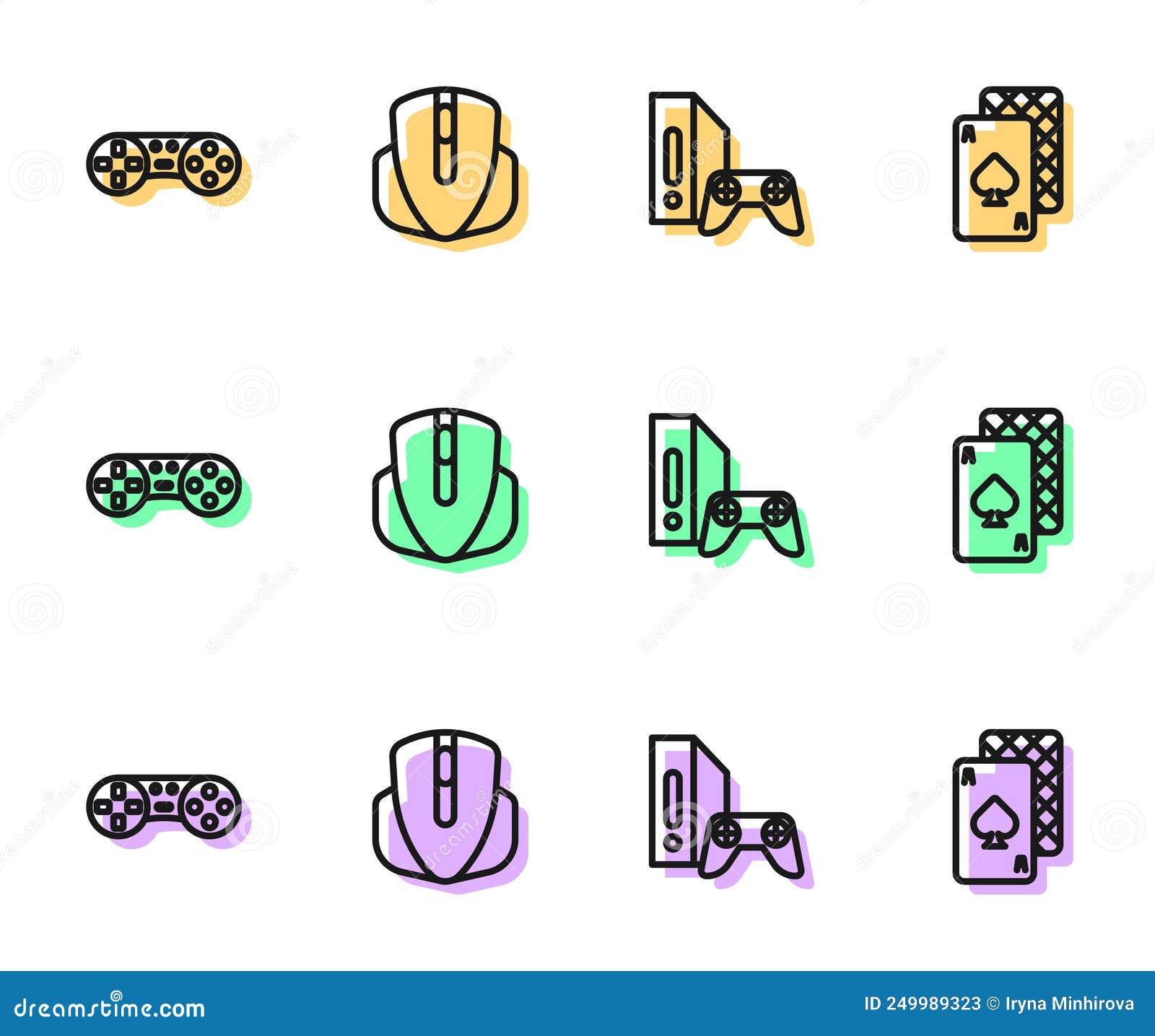 Spelconsole Instellen Met Joystick-controller of Computermuis En ...