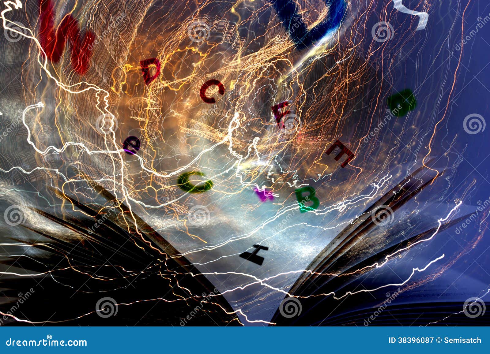 Spell book stock illustration. Illustration of fantasy - 38396087