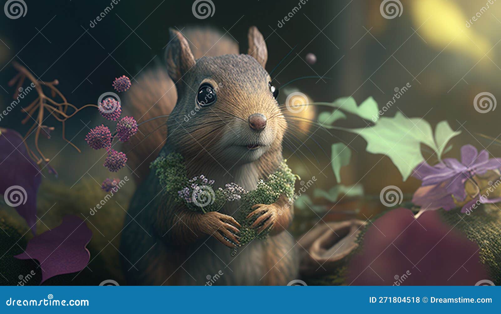 Spellbinding Squirrel Is A Fictional Creature With Magical Powers ...