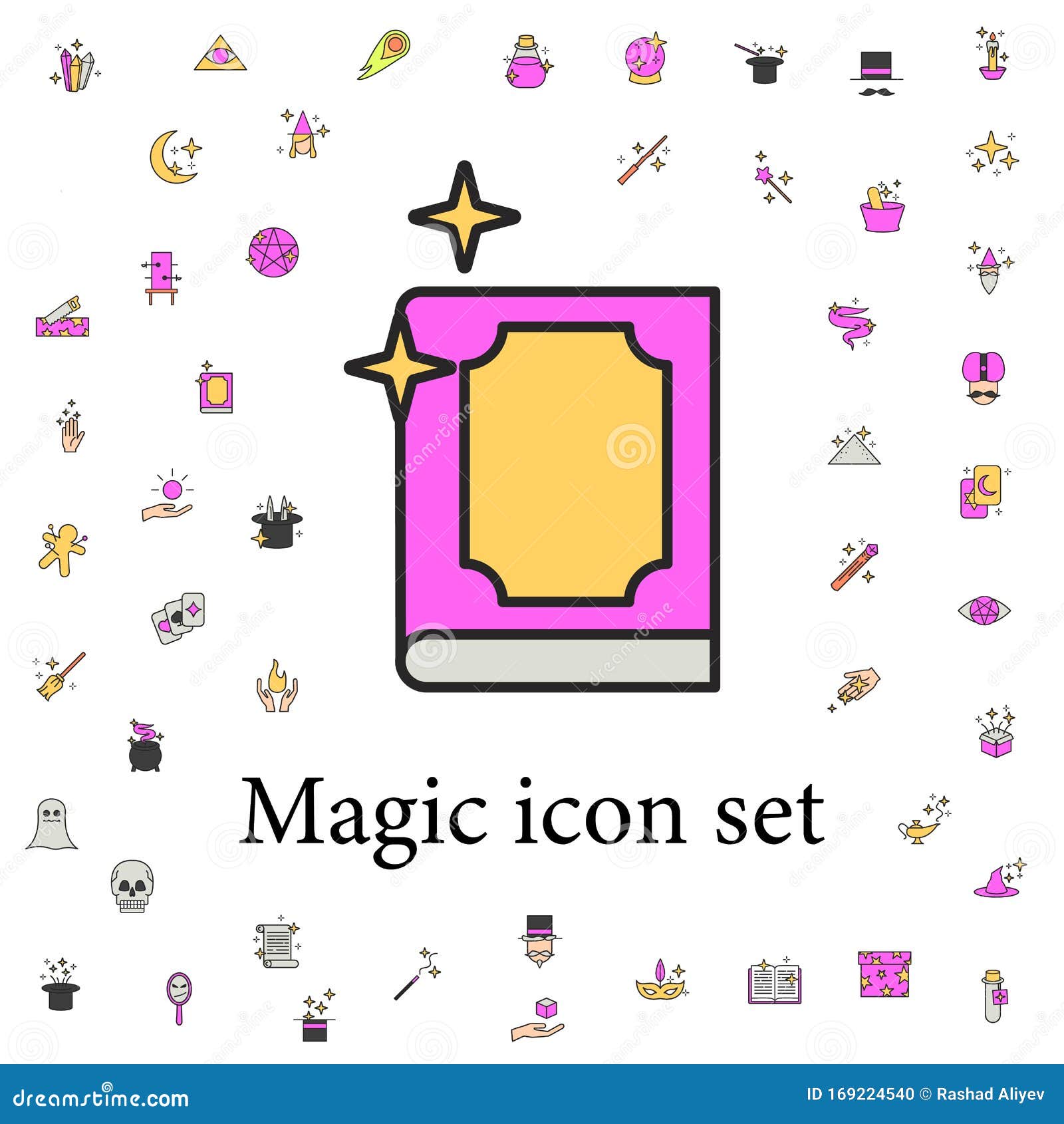 Spellbook Icon. Trendy Spellbook Logo Concept On White Background From ...