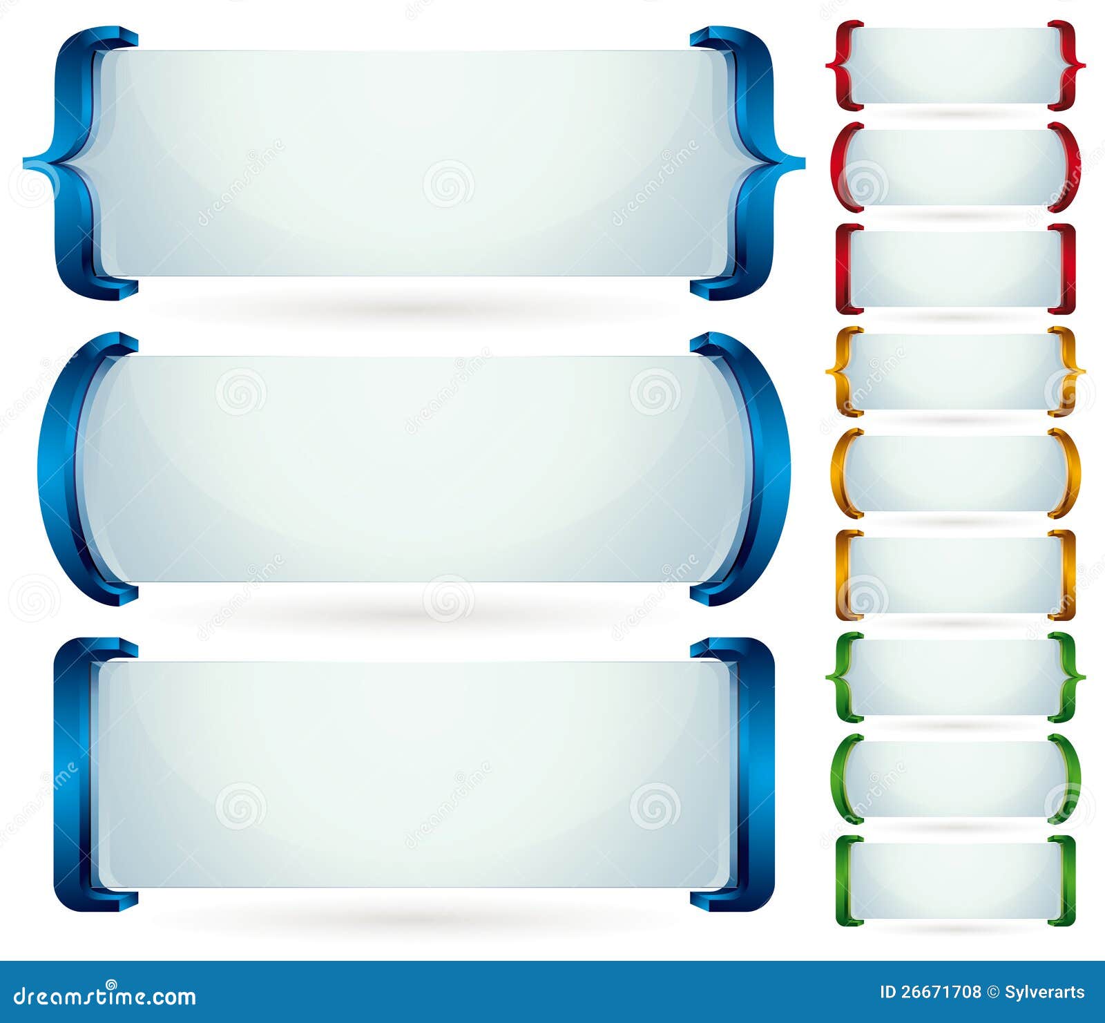 Spelling Brackets For Your Text. Vector Illustration | CartoonDealer ...