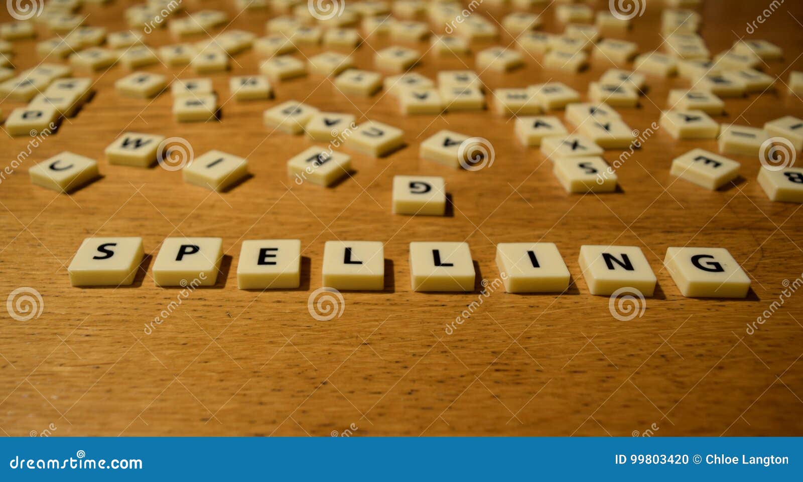 Spelling letters stock photo. Image of alphabet, education - 99803420