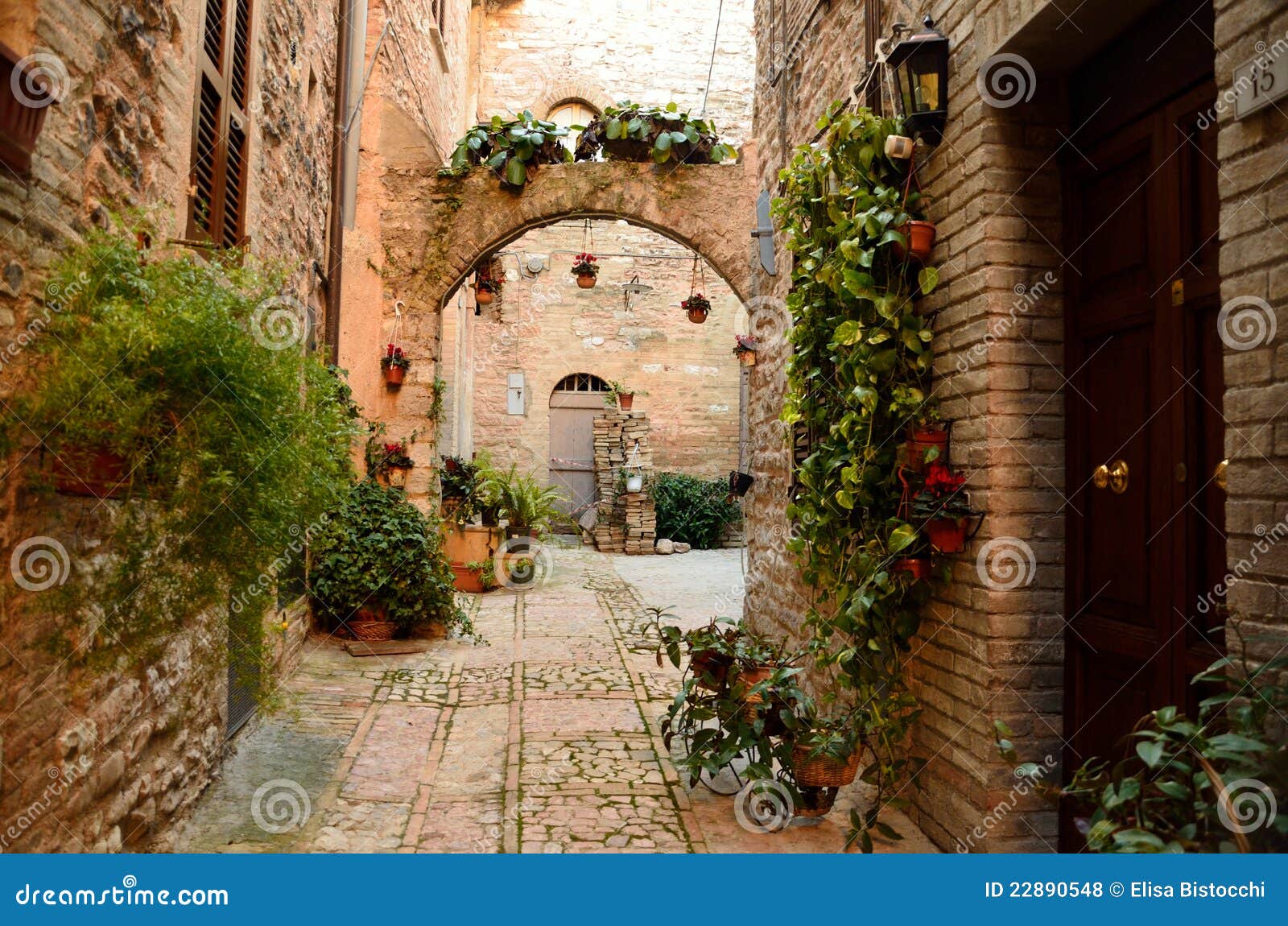 Spello - Umbria stock photo. Image of green, home, city - 22890548