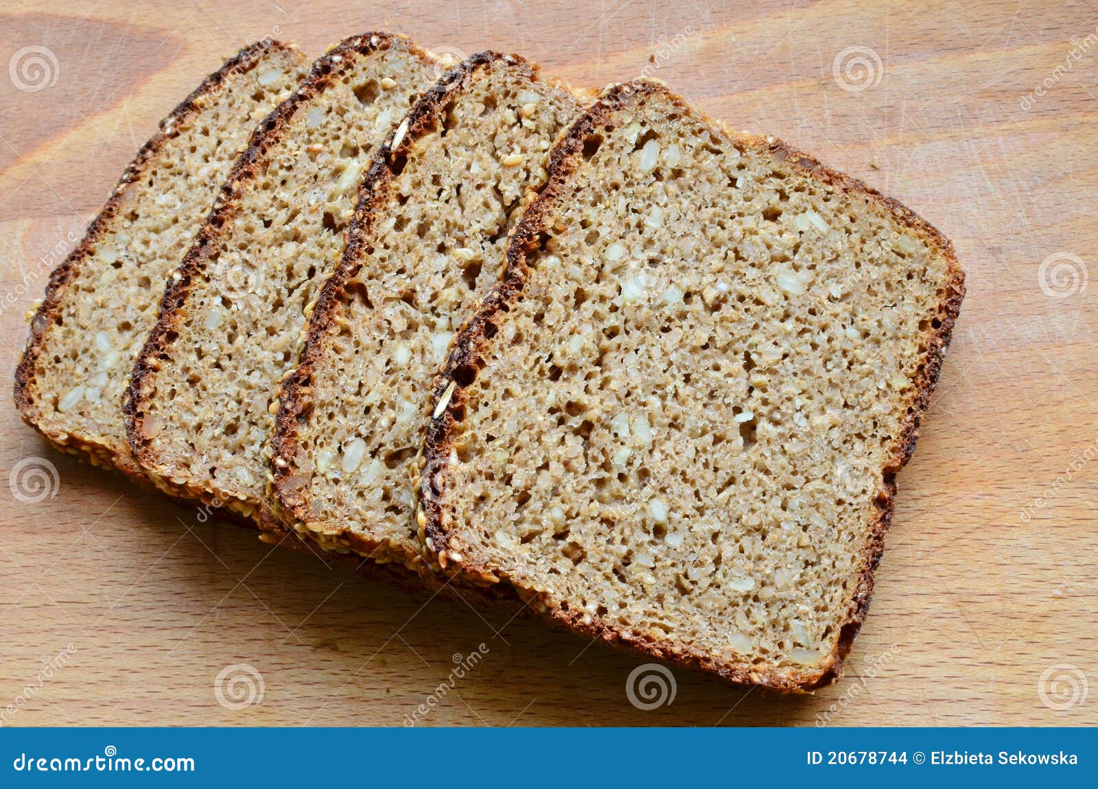 Spelt bread stock photo. Image of healthy, wholewheat - 20678744