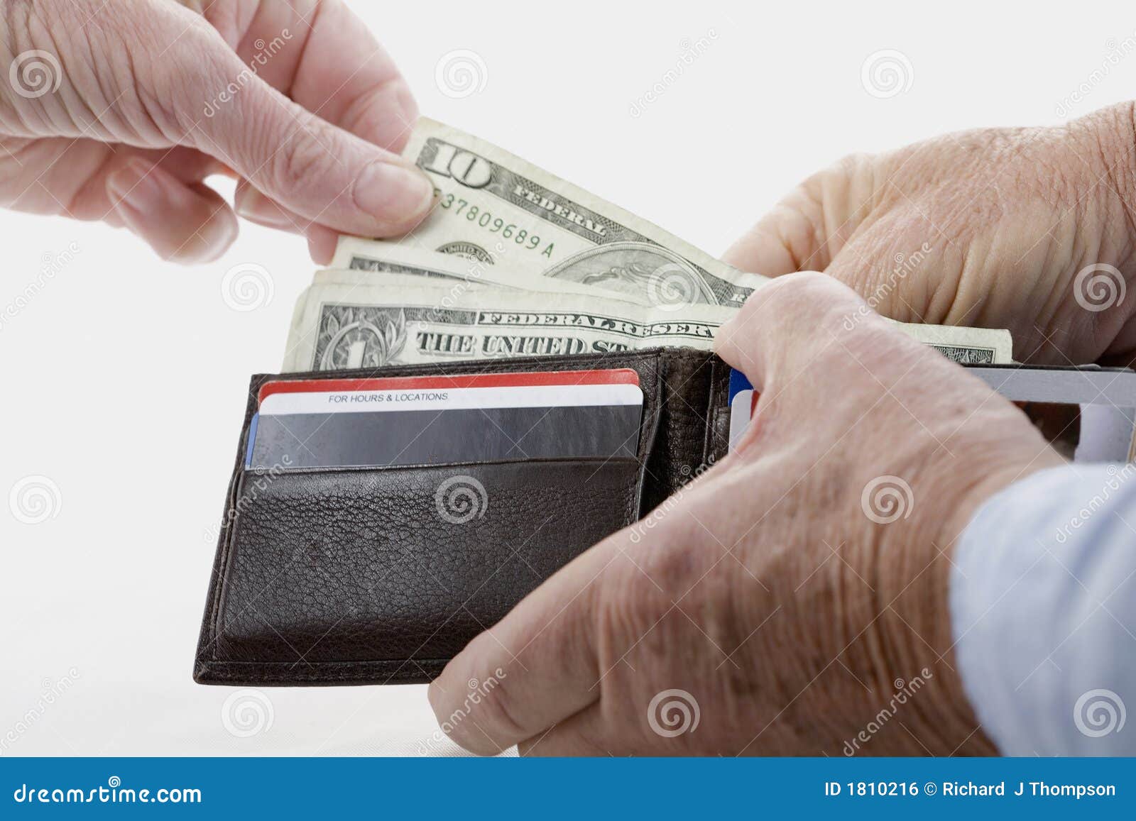 Spending Money Royalty Free Stock Image - Image: 1810216