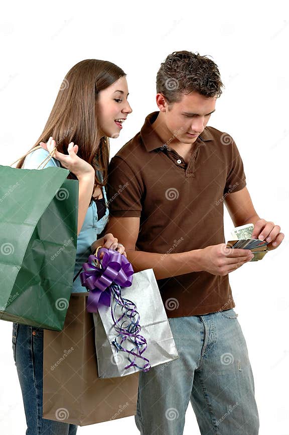 Spending Spree stock image. Image of spending, young, bags - 1324203